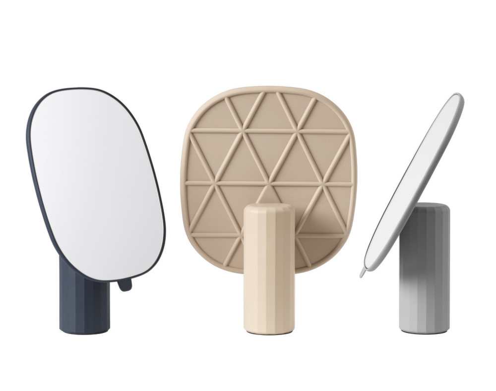 Stolní zrcadlo Mimic Mirror, midnight blue | DesignVille