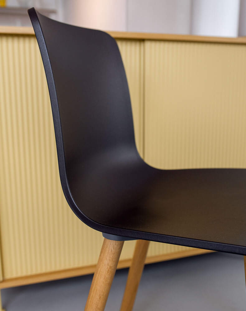 Ex-display židle HAL Wood, natural oak/chocolate | DesignVille