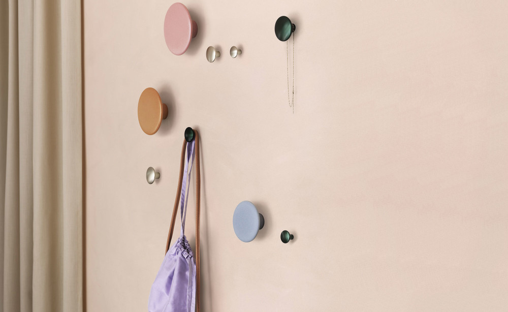 Věšáky The Dots Ceramic od Muuto | DesignVille