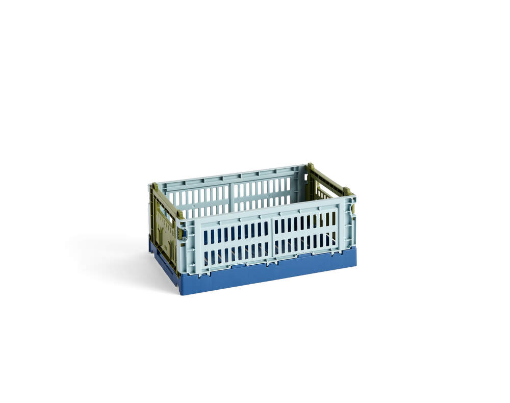 Úložný box Colour Crate Mix S, dusty blue | DesignVille