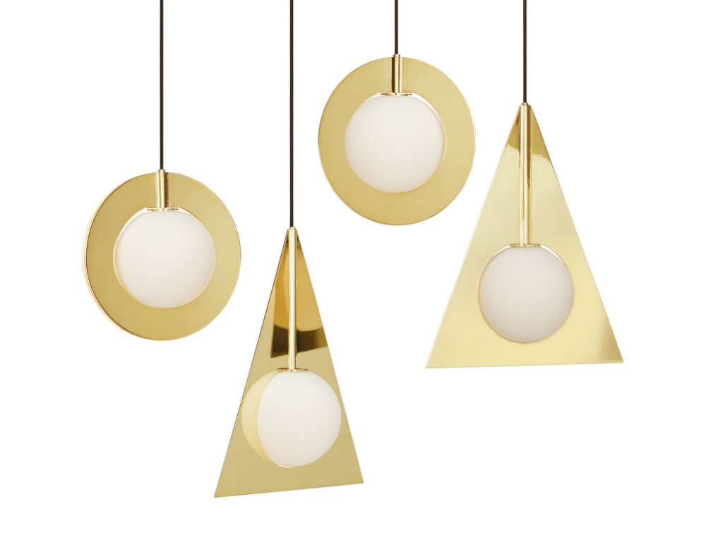 Závěsná lampa Plane Triangle | DesignVille