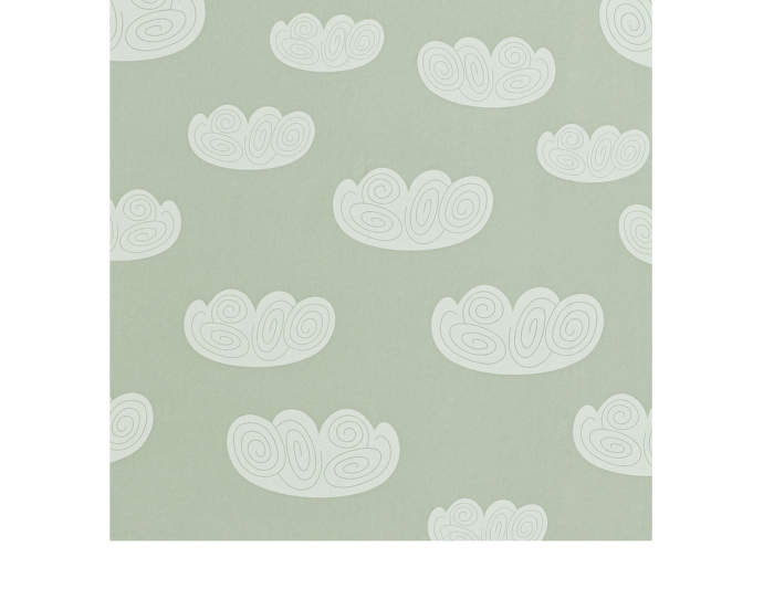 Tapeta Cloud, mint | DesignVille